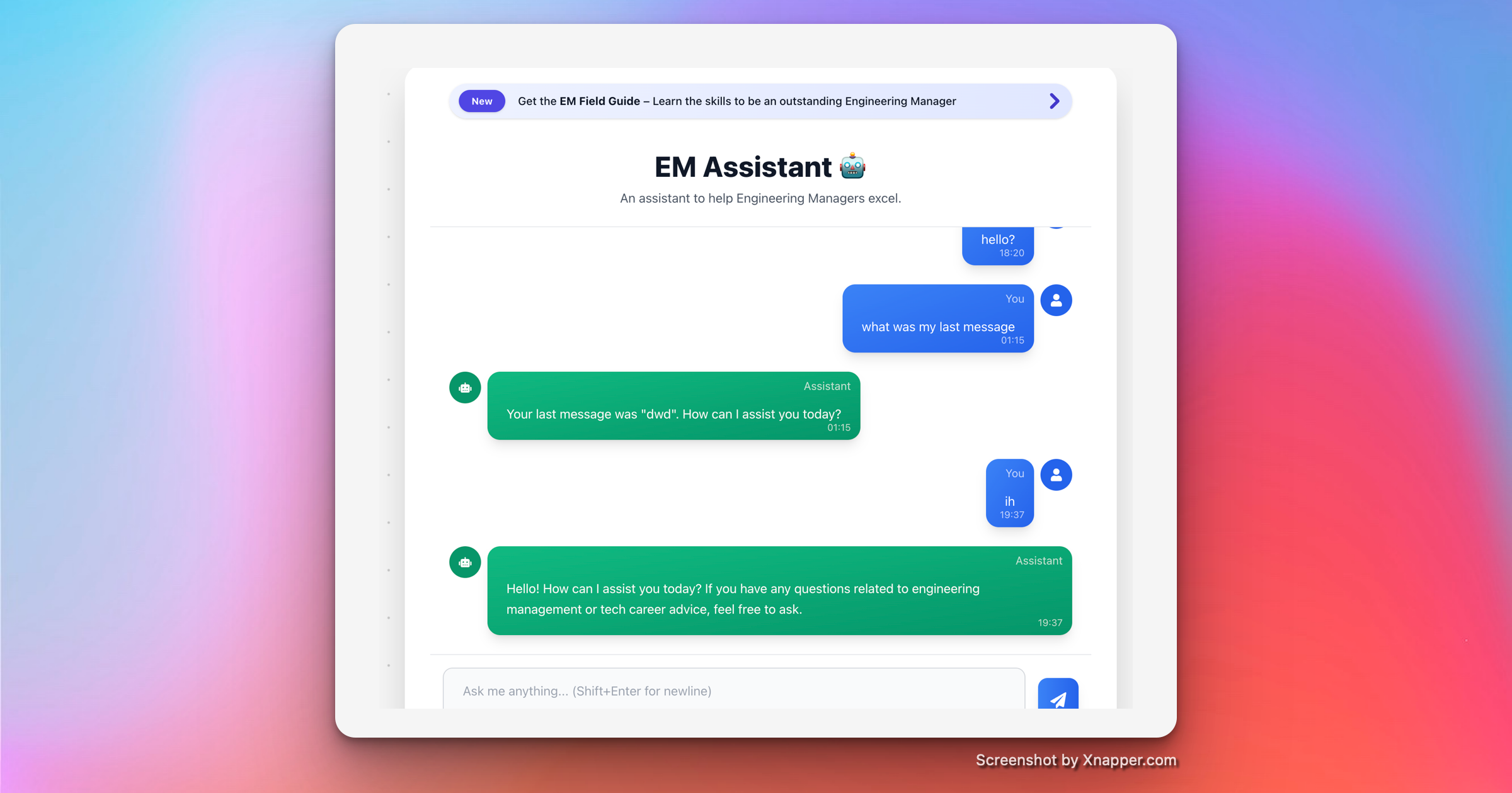 EM Assistant | EM Tools