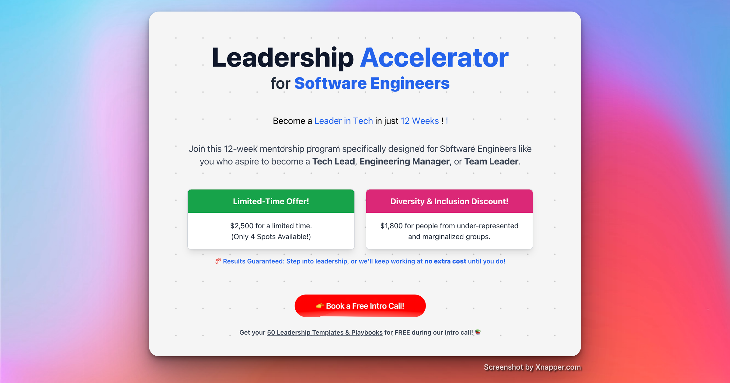 Leadership Accelerator for Software Engineers | EM Tools